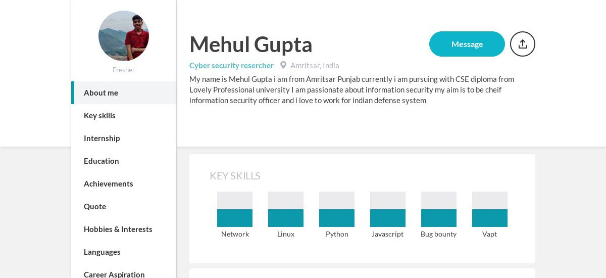 Mehul Gupta Online Resume | CraftmyCV