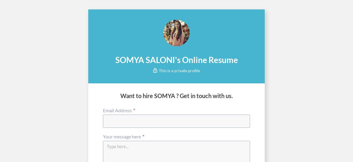 Online Resume | CraftmyCV