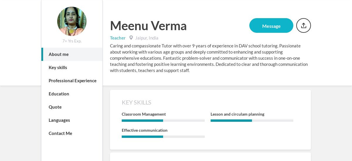 Garvit Tailor Online Resume | CraftmyCV