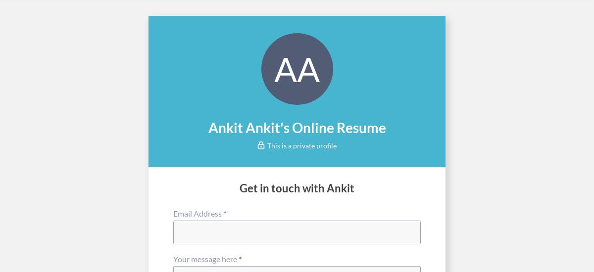 Ankit Ankit Online Resume | CraftmyCV