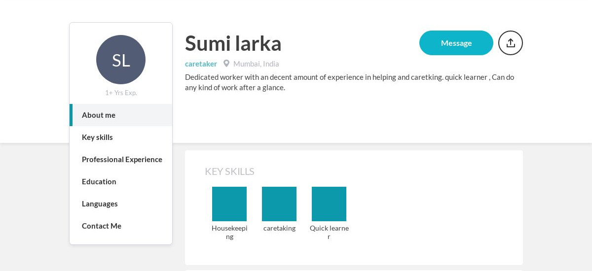 Sumi Lakra Online Resume | CraftmyCV